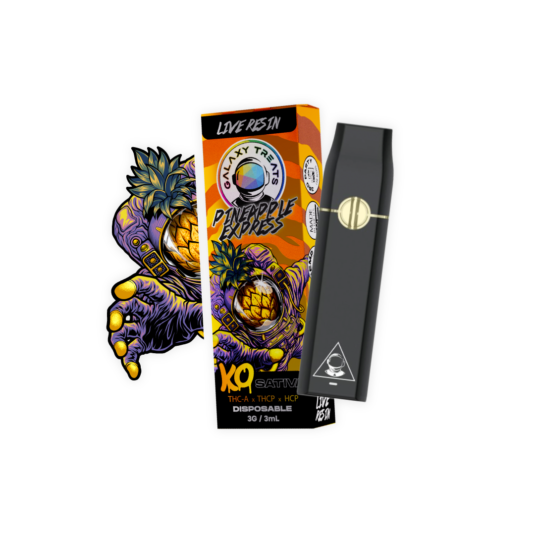 Pineapple Express 3G THCA THCP Disposable | Galaxy Treats