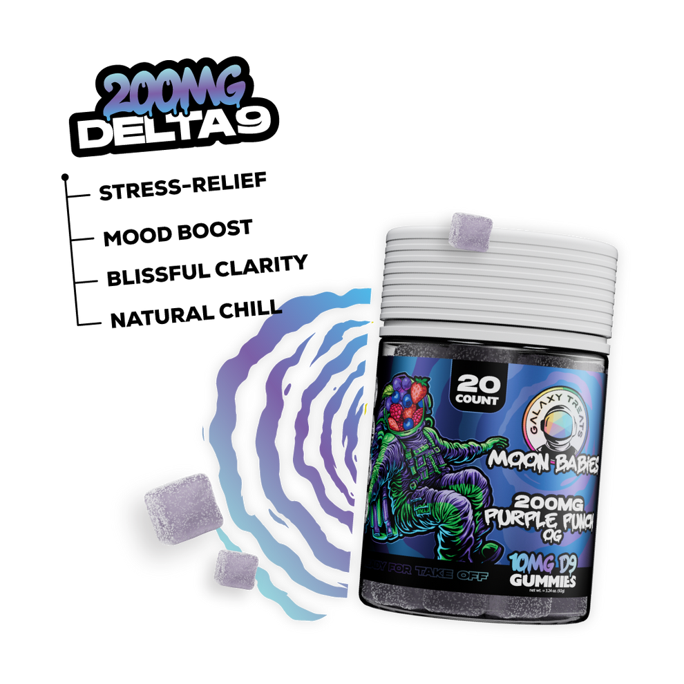 Purple Punch OG D9 Gummies – Galaxy Treats