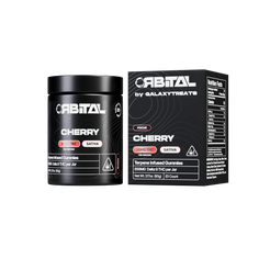 Orbital Cherry 10mg D9 Sativa Gummies – Galaxy Treats